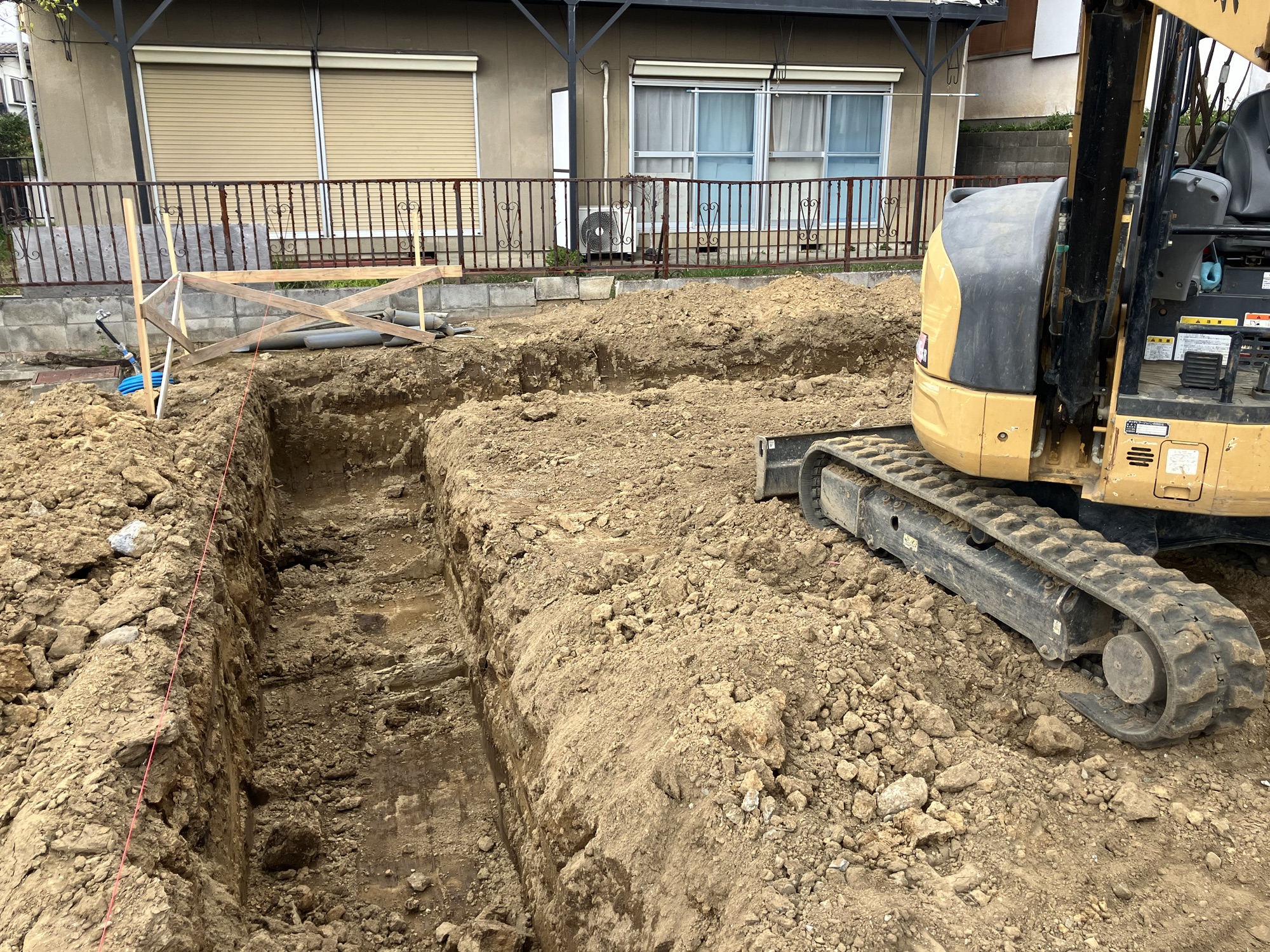 『空ときどき、緑の家』基礎着工 | あすなろ建築工房 現場ブログ